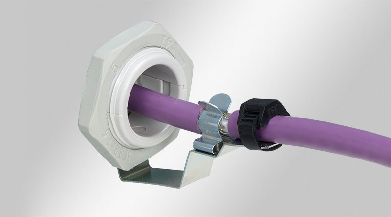 EMC cable collector for cable glands | Excel Automation