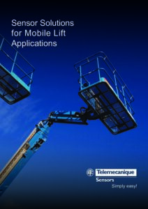 Sensors for Mobile Lift Applications | Excel Automation Inc.