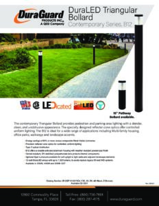 DuraLED Triangular Bollard | Excel Automation