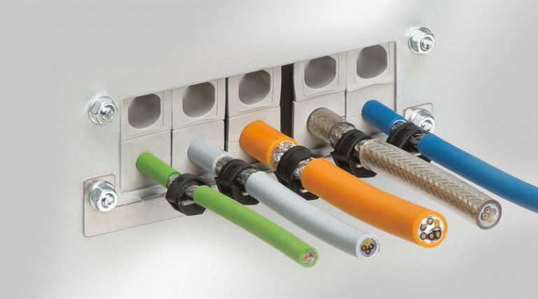EMC cable collectors for cable entry systems | Excel Automation