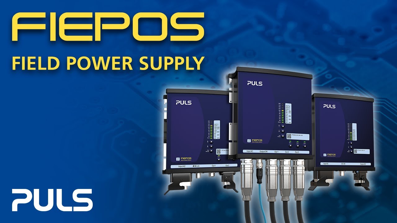 PULS IP6x FIEPOS Panel Mount Field Power Supplies